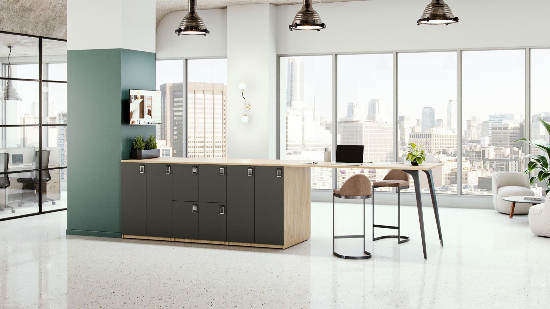 Redefining Storage in the Workplace with Kubo Lockers - Tayco